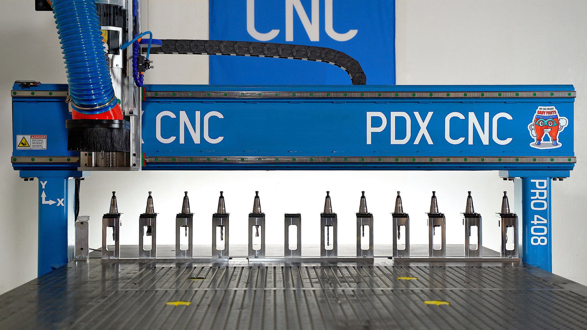 CNC Router Modular ATC Pedestal – PDX CNC