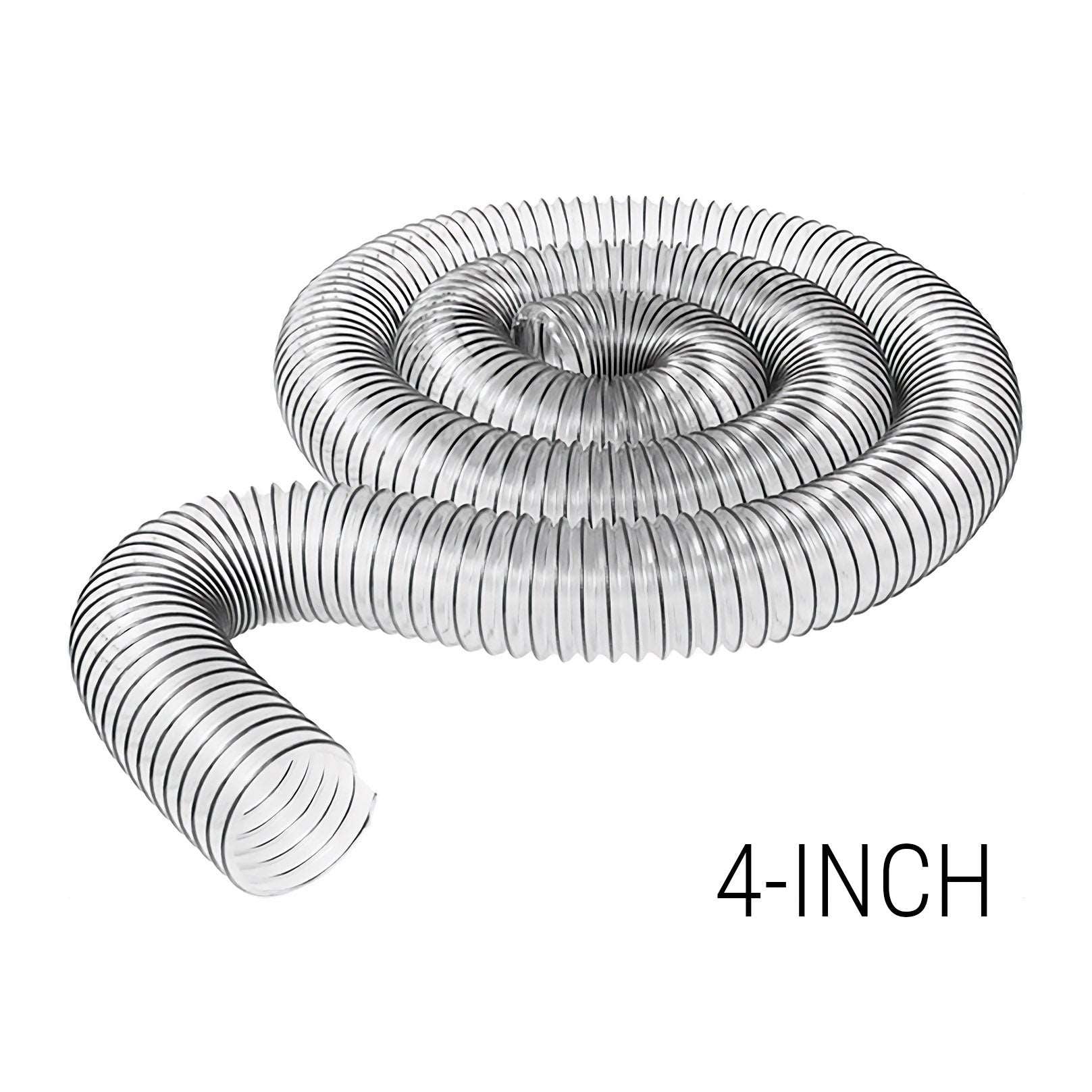 4-inch x 10-ft Flexible Dust Collection Hose – Portland CNC